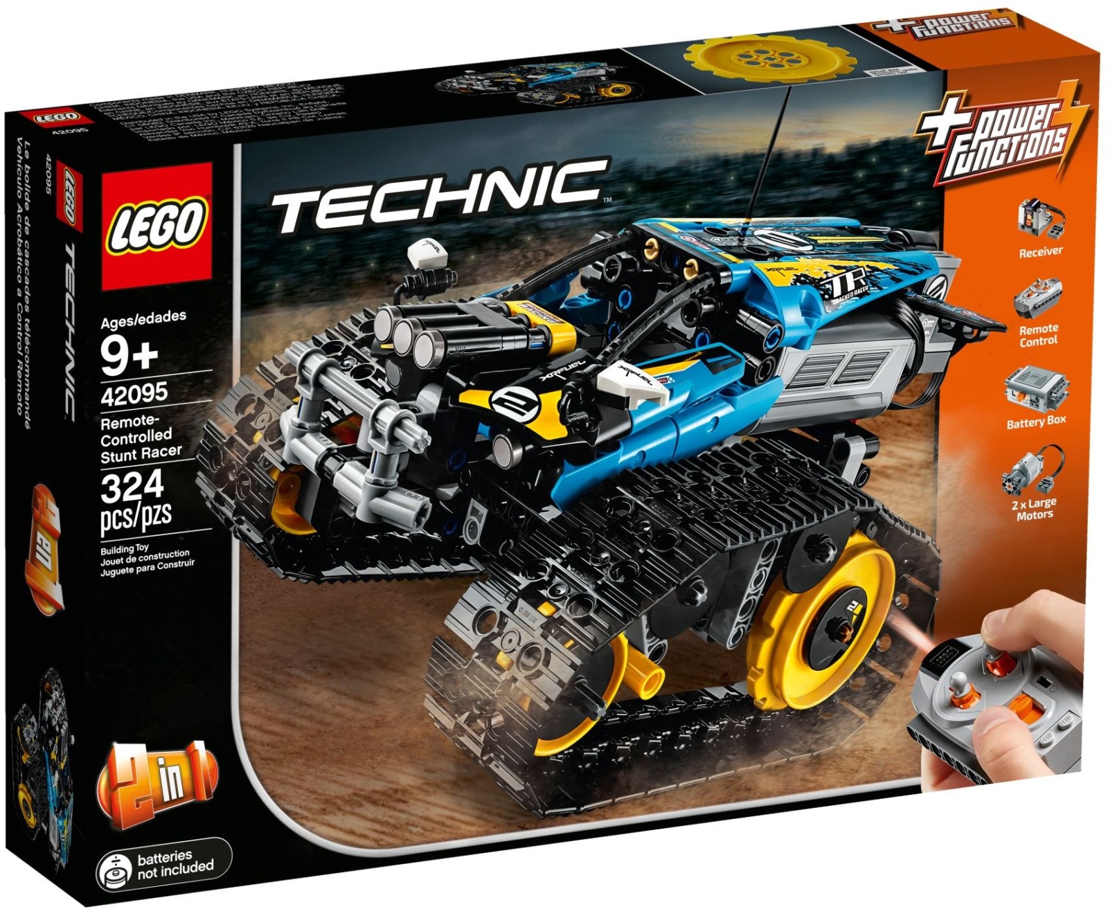Remote-Controlled Stunt Racer LEGO42095 – Technic – LEGO Shop Georgia