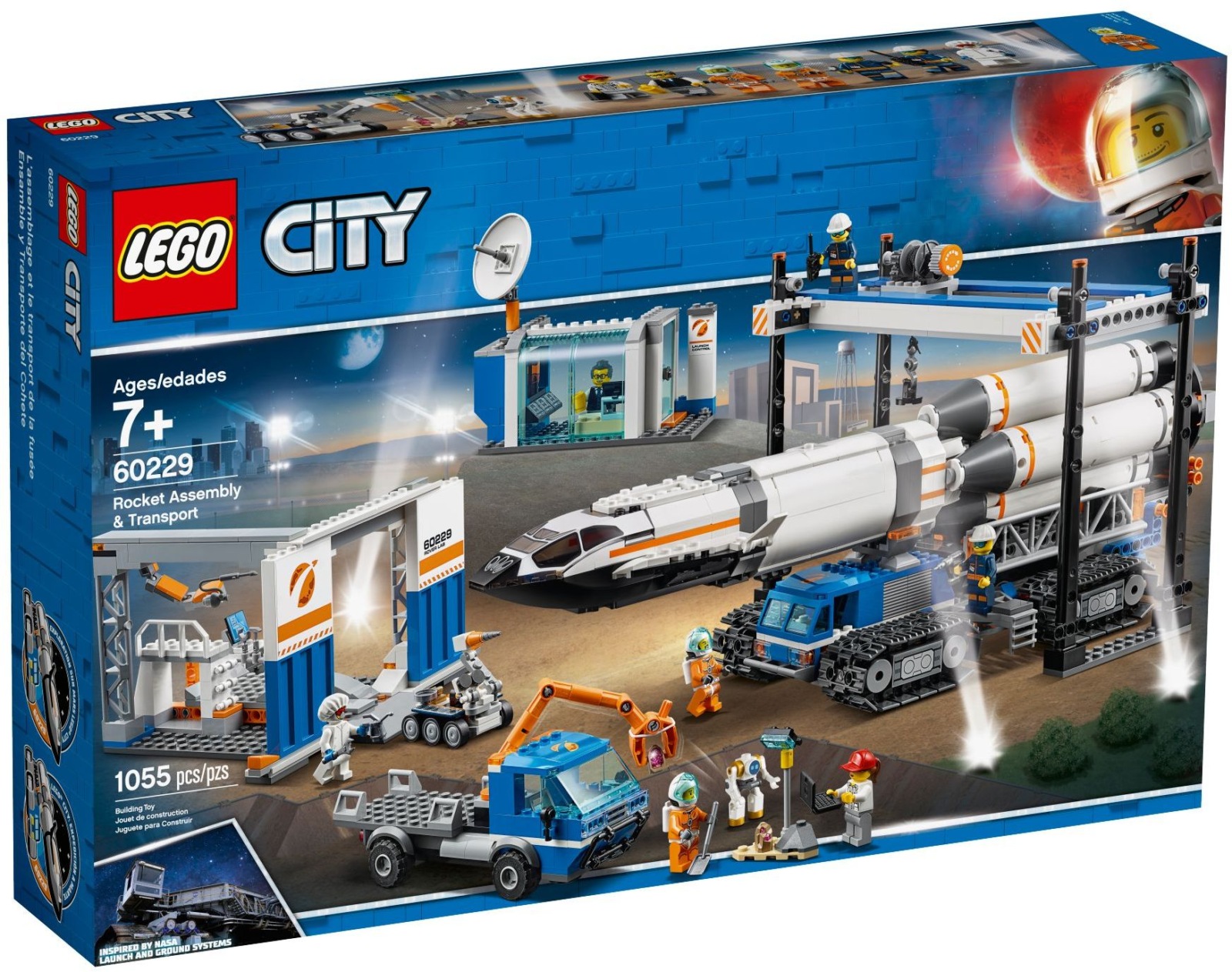 Rocket Assembly & Transport LEGO60229 – City – LEGO Shop Georgia