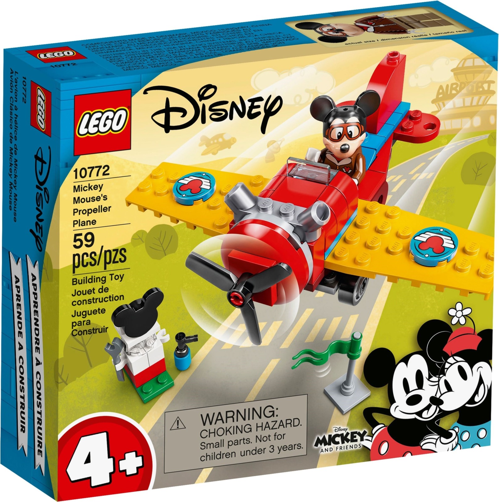 Mickey Mouse's Propeller Plane LEGO10772 – Disney – LEGO Shop Georgia