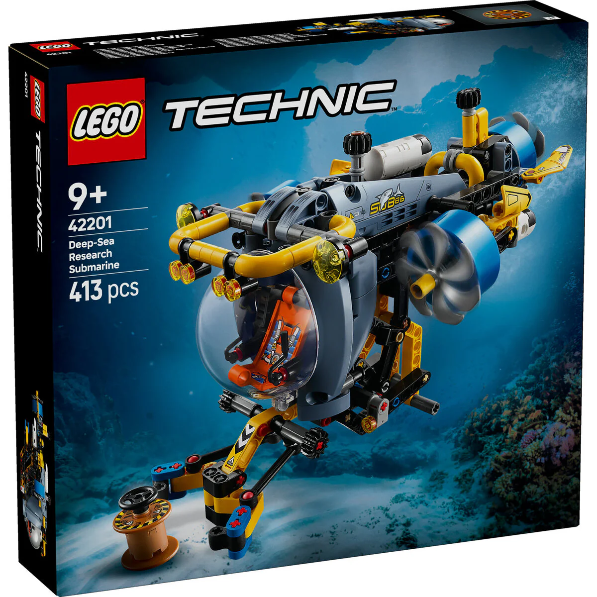 Deep-Sea Research Submarine LEGO-42201 – Technic – LEGO Shop Georgia