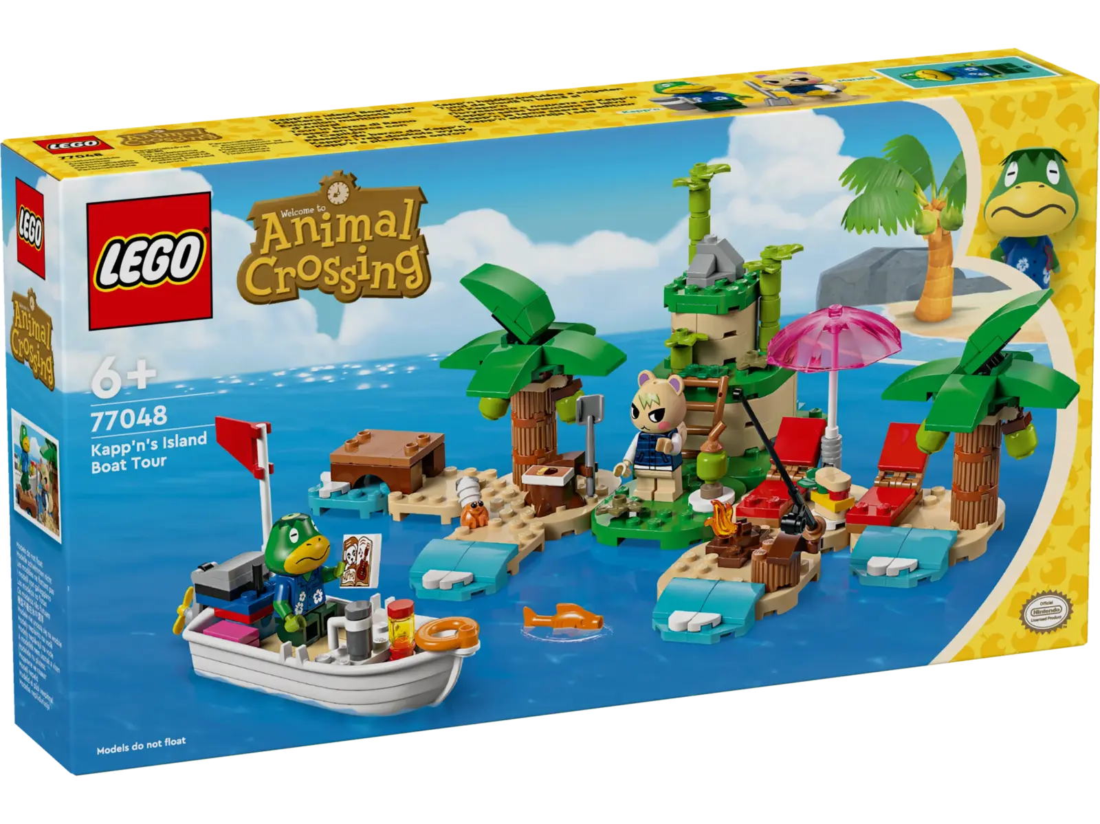 Kapp'n's Island Boat Tour LEGO-77048 – Animal Crossing – LEGO Shop Georgia
