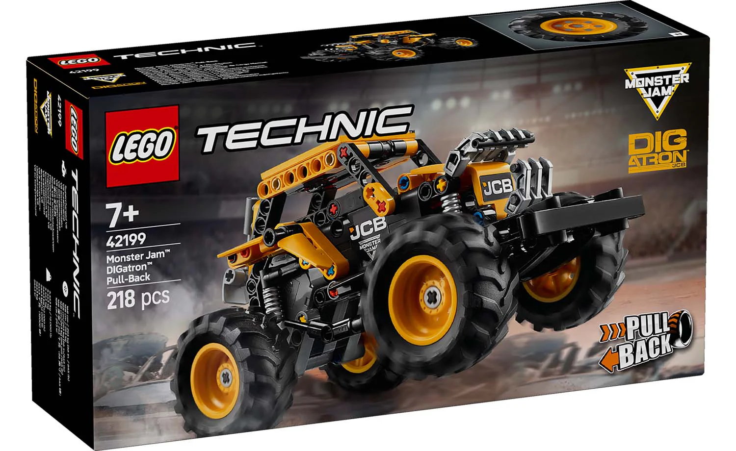 Monster Jam DIGatron Pull-Back LEGO-42199 – Technic – LEGO Shop Georgia